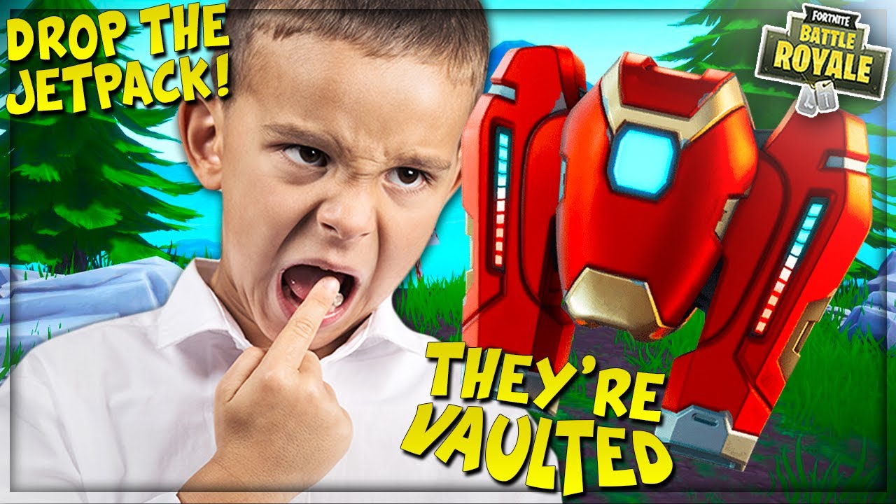 ANGRY NOOB FALLS WITH *NEW* “STARK INDUSTRIES JETPACK” ON FORTNITE ...