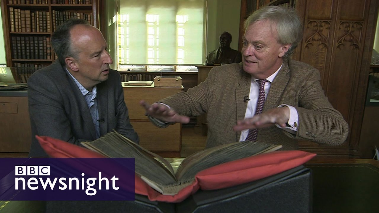 Inside the mystery of medieval manuscripts - BBC Newsnight - YouTube