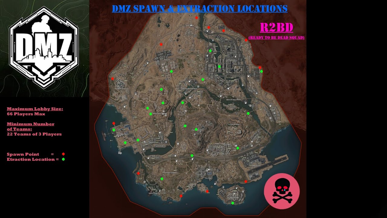All Warzone DMZ Spawn and Extraction Locations To Get the Jump on ...