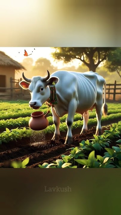 The Heartwarming Tale of the Cow 🐄 Who Changed the World #shorts #ai # ...