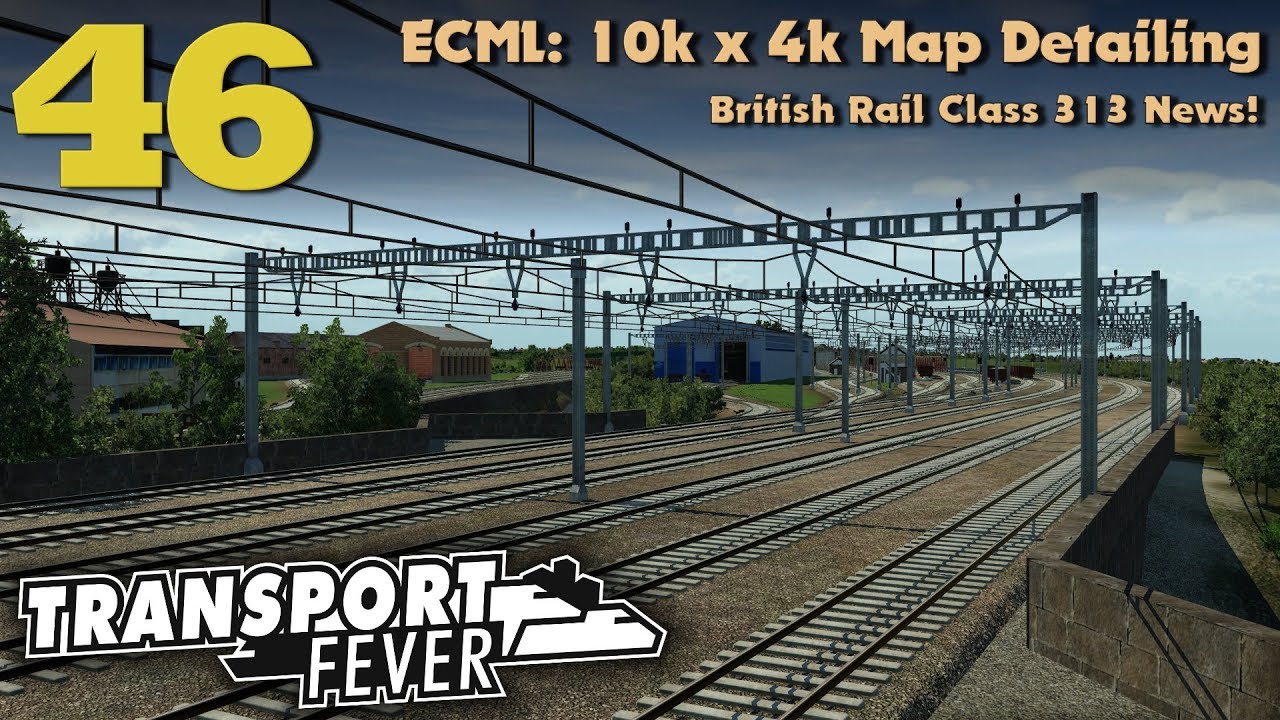 [TpF] ECML 10k x 4k Map Detailing #46: British Rail Class 313 News ...