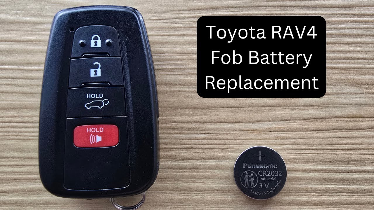 How To Replace or Change Toyota RAV4 Remote Key Fob Battery 2025 - YouTube