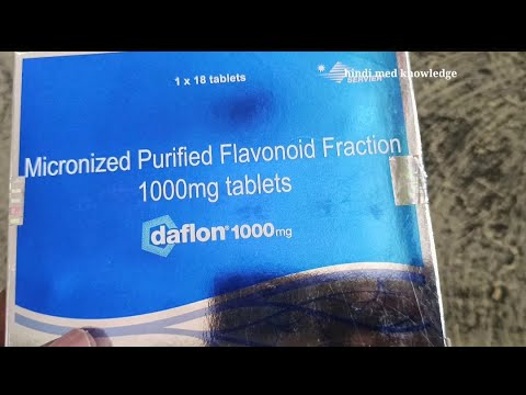 DAFLON TABLET - 1000 MG - PILES MEDICINE - HOW TO USE Dose daflon ...