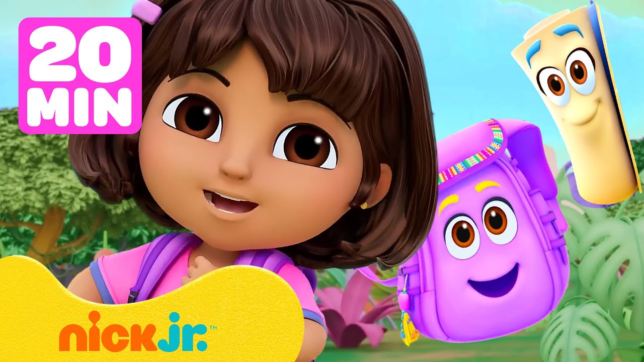 I migliori momenti di Dora con Zaino e Mappa! | Nick Jr. Italia - YouTube
