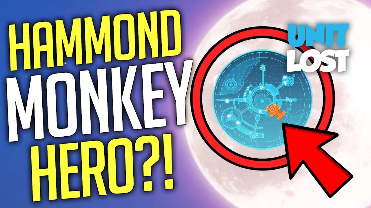 Overwatch - NEW Hero HAMMOND!? (MONKEY!!) Horizon Lunar Colony Map ...