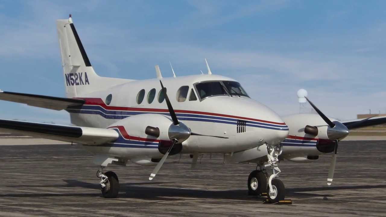 Kansas Aircraft Presents King Air E90 N52KA - YouTube