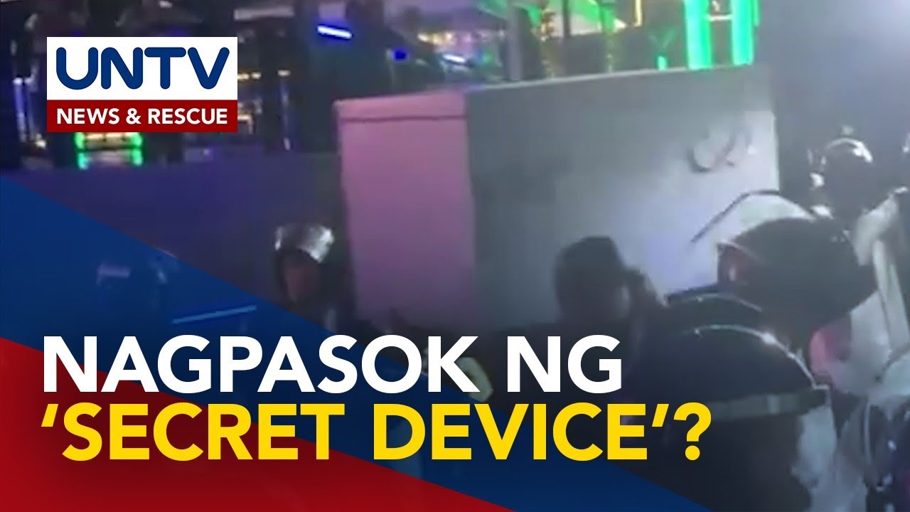 PNP, may pinasok na ‘blue box’ at iba pang gamit sa KOJC compound - YouTube