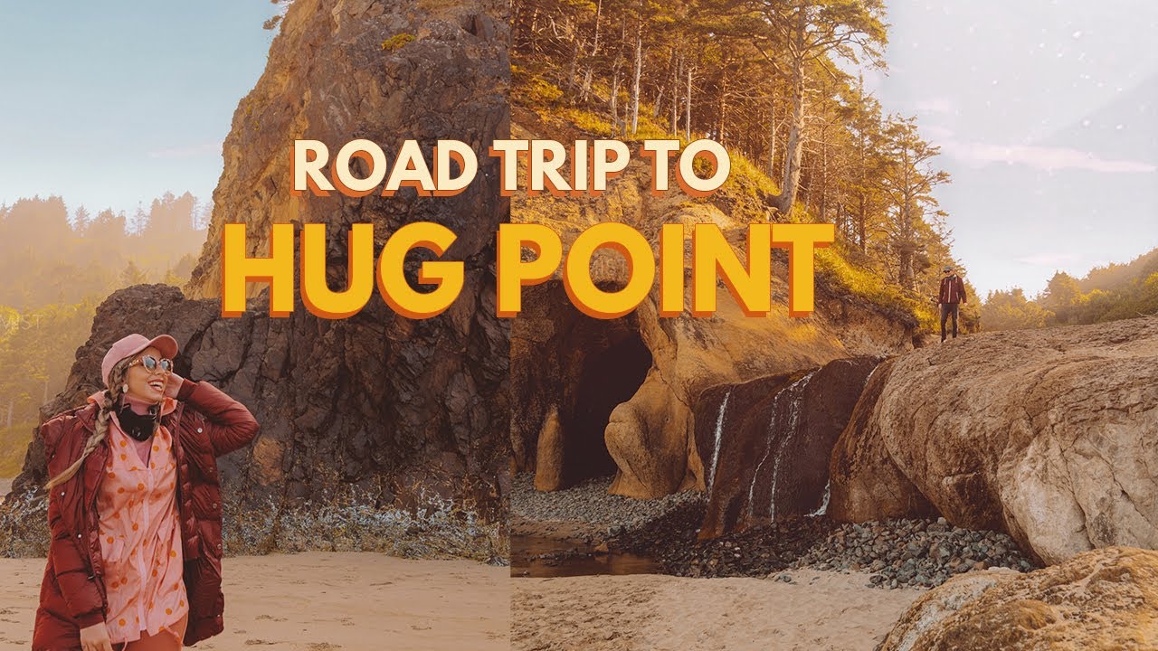 Is This The Most Interesting Road in Oregon? | Hug Point | Cannon Beach ...