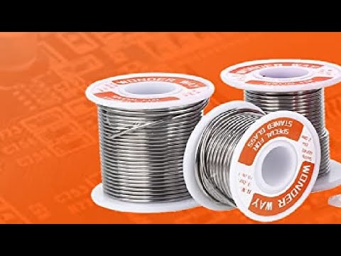 Wonderway Sn60 Pb40 Tin Lead Solder Wire Review, very nice solder that ...