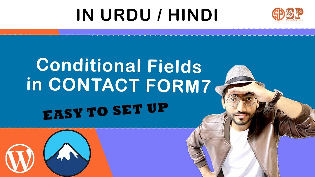 How to set Contact form 7 conditional fields HINDI / URDU | WordPress tutorial | Shahbaz ...