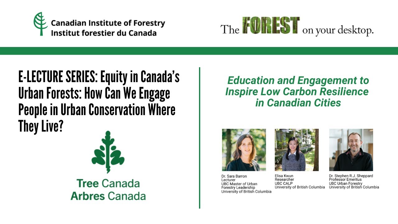 E LECTURE: Education and Engagement to Inspire Low Carbon Resilience in ...
