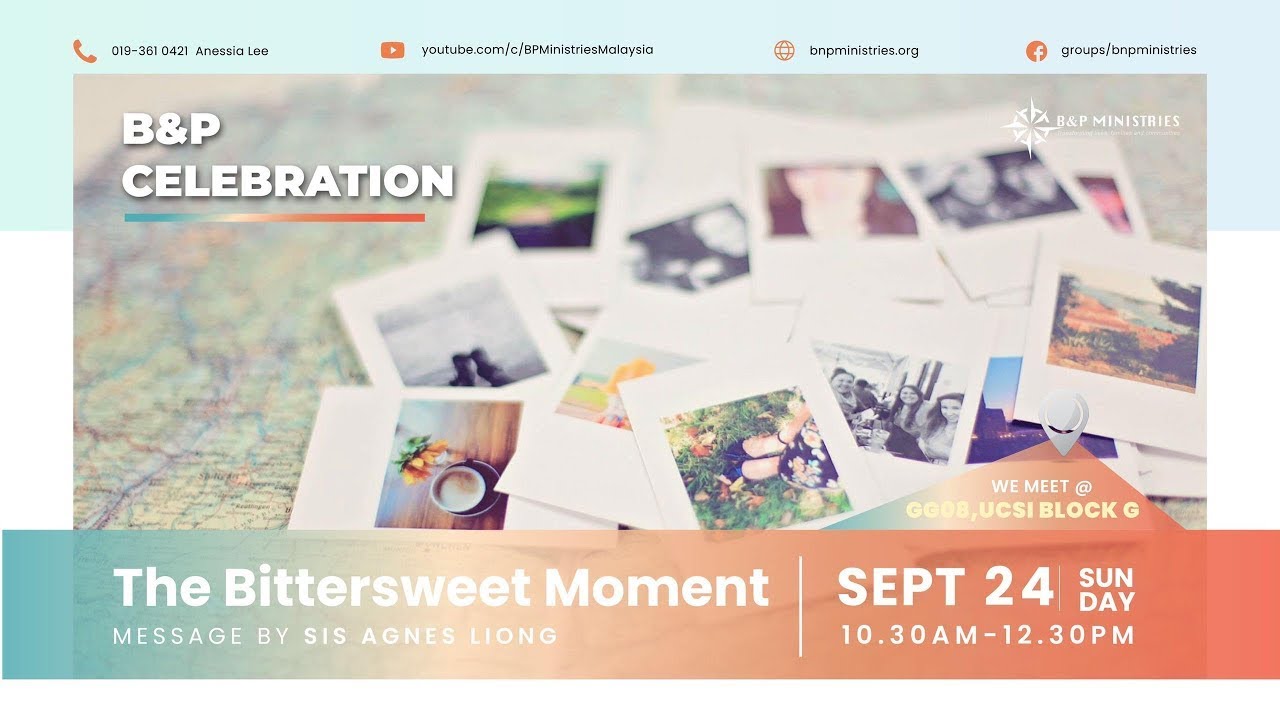 B&P Sunday Celebration 230924: The Bittersweet Moment - YouTube