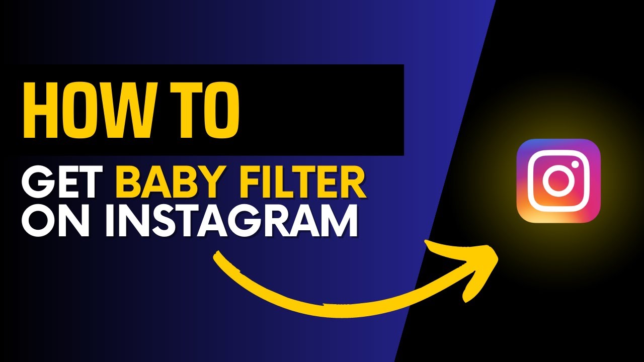 How to get baby filter on Instagram (Quick & Easy) - YouTube
