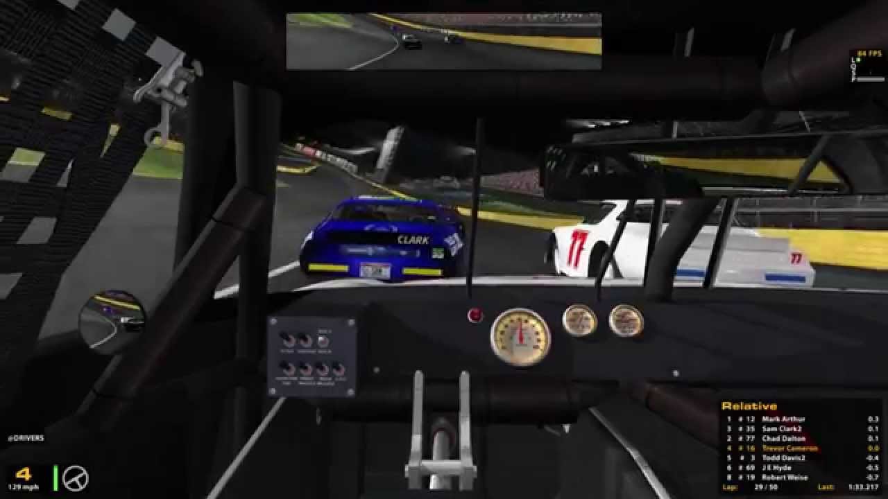 iRacing Today Radio Show Fun Race 1 - Charlotte/Street Stock - YouTube