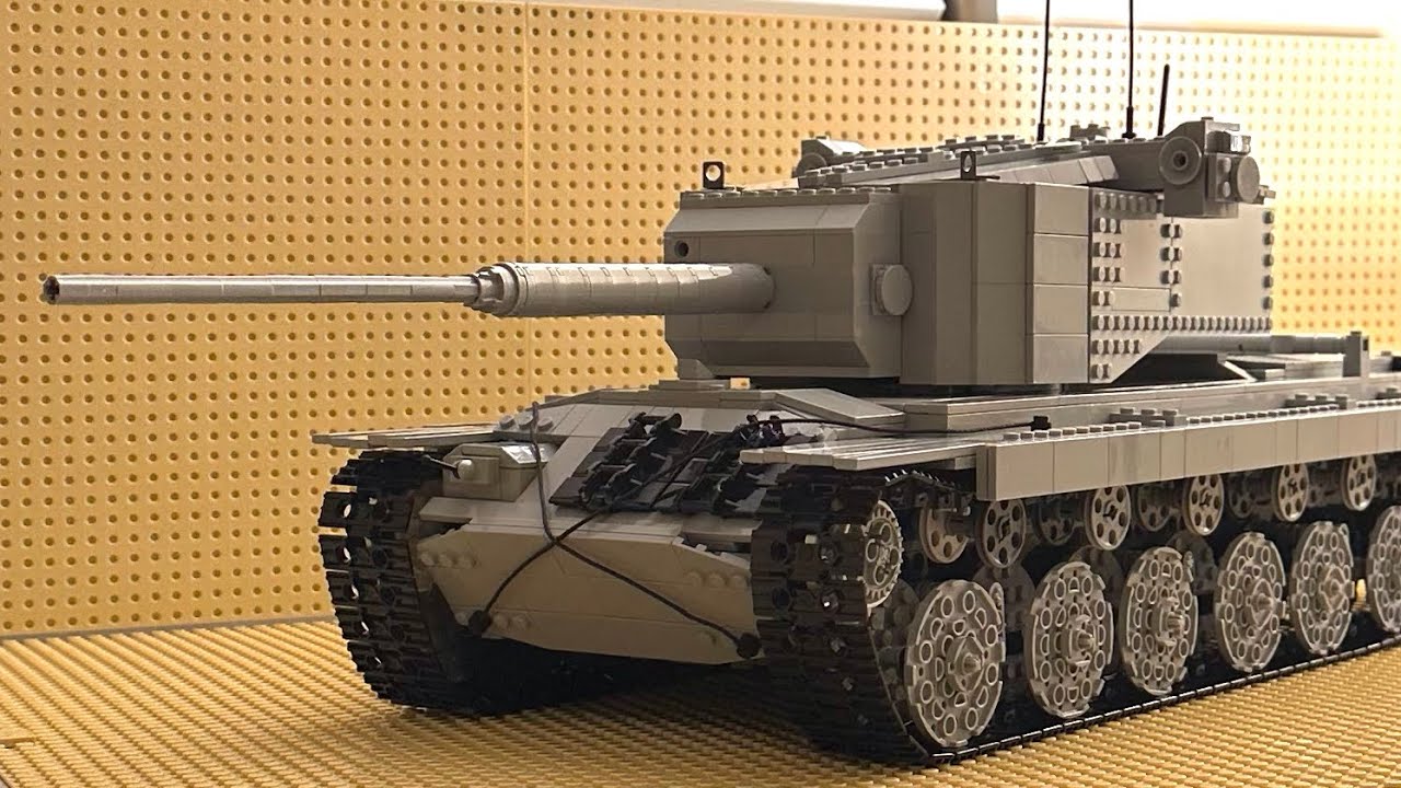 Lego T-29 with limited interior - YouTube