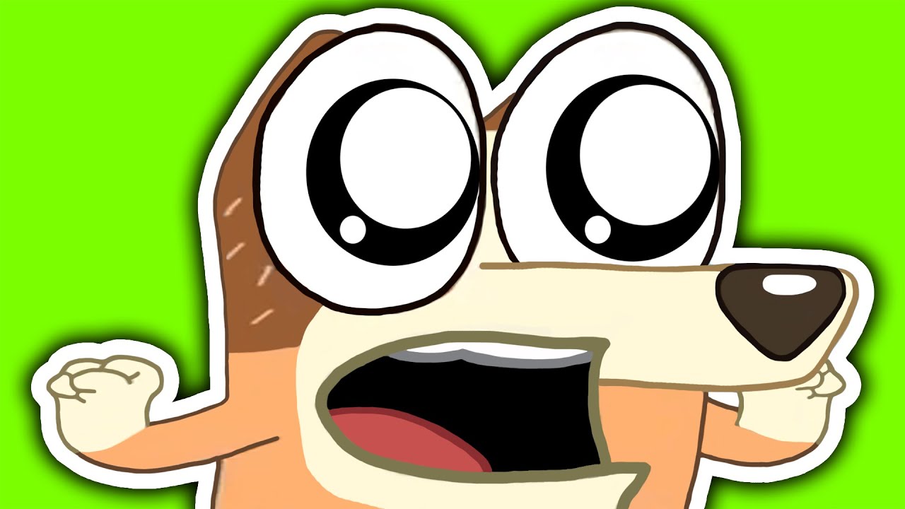 BLUEY TRY NOT TO LAUGH - YouTube