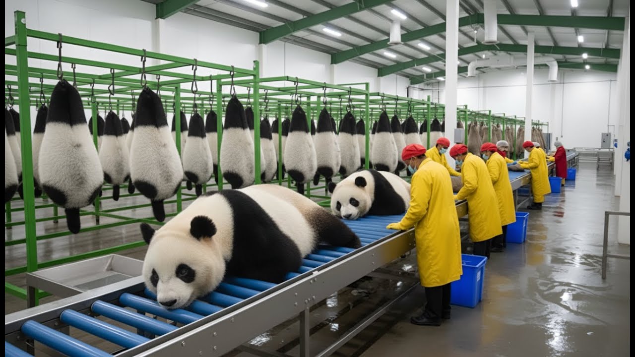 Inside the Panda Leather Factory –Million-Dollar Products Are Made from ...
