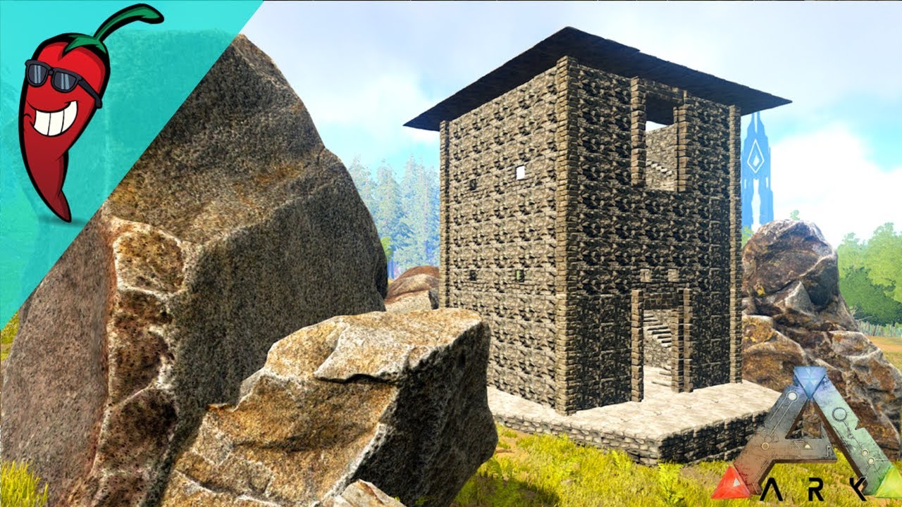 Starting a new TOWER BASE Build for fun - Ark: The Island Gameplay Ep30 ...