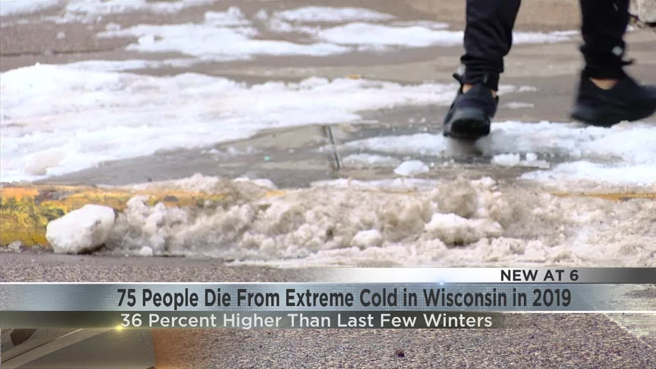 75 people died from extreme cold in Wisconsin in 2019 - YouTube