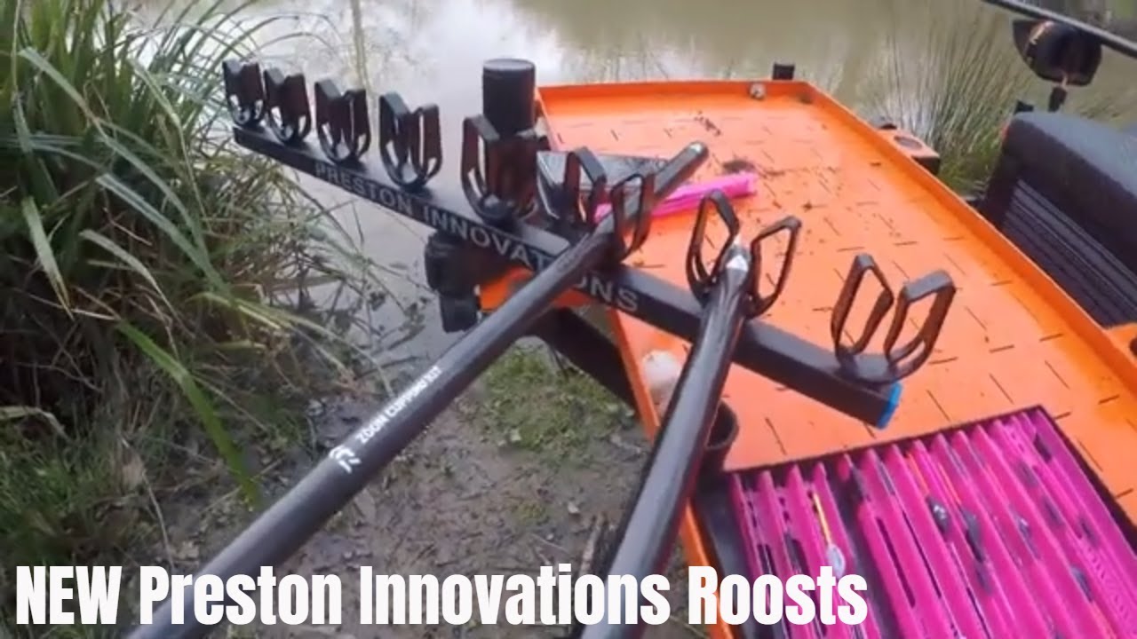 Preston Innovation Gripper and Competition Pro Pole Roosts Review - YouTube