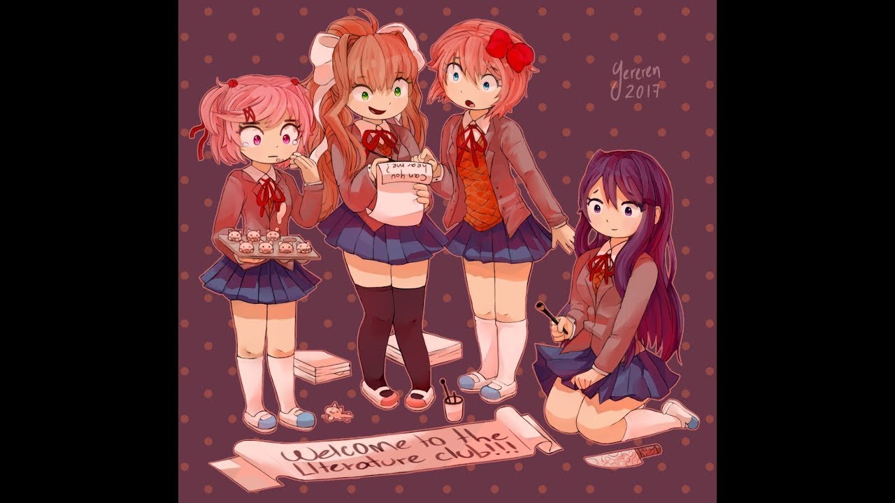 Doki Doki Normal VN Mod Monika Route Ep 7 (The Festival) - YouTube