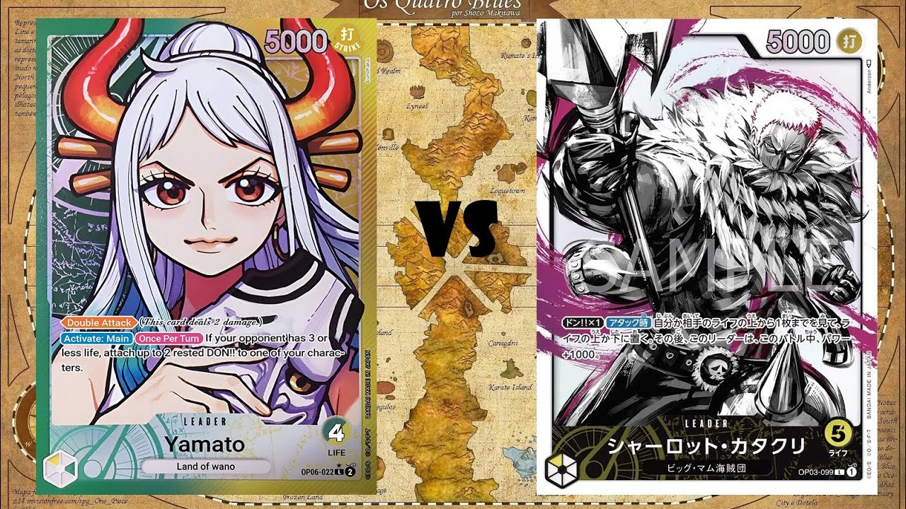 OPTCG || Yamato VS Katakuri || Hobbyists United - Round 1 Closed Match ...