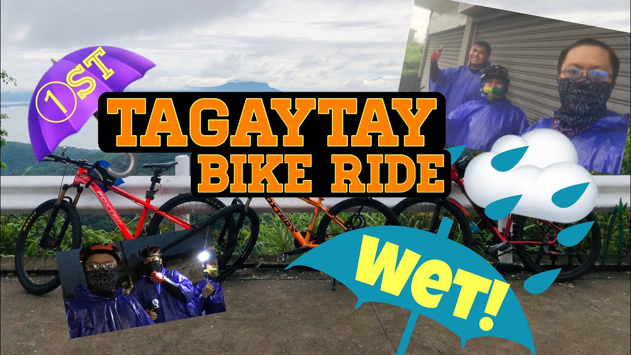TAGAYTAY BIKE RIDE - YouTube