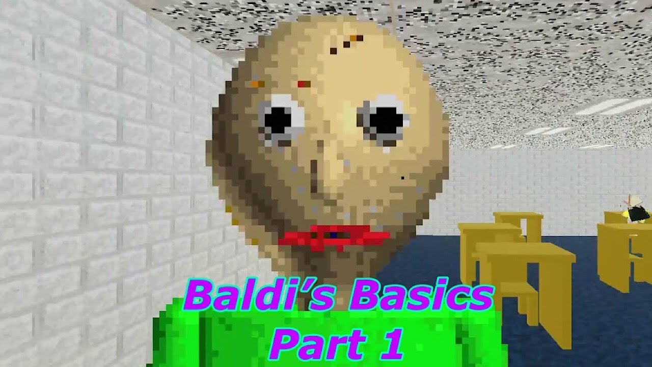Lucas & Norah Play: Baldi's Basics - Part 1 - YouTube
