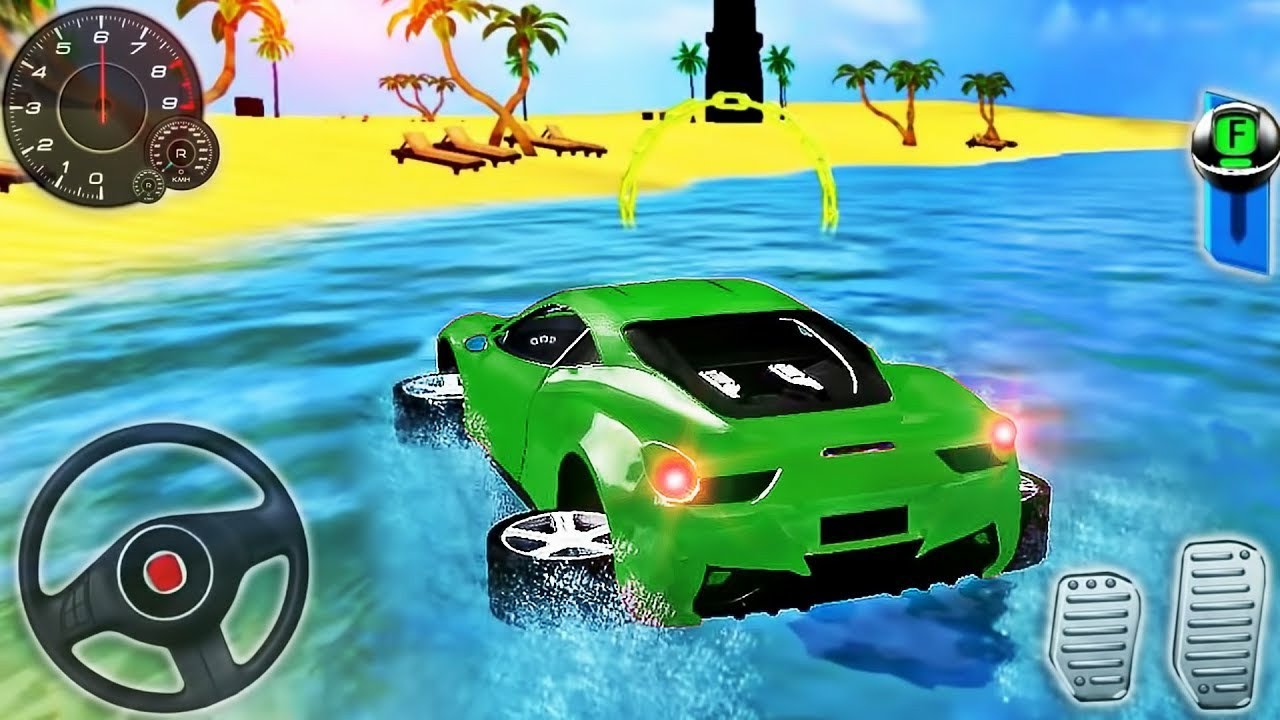 Mobil Balap Racing Sport Berjalan Di Air - Game Mobil Simulator Android ...