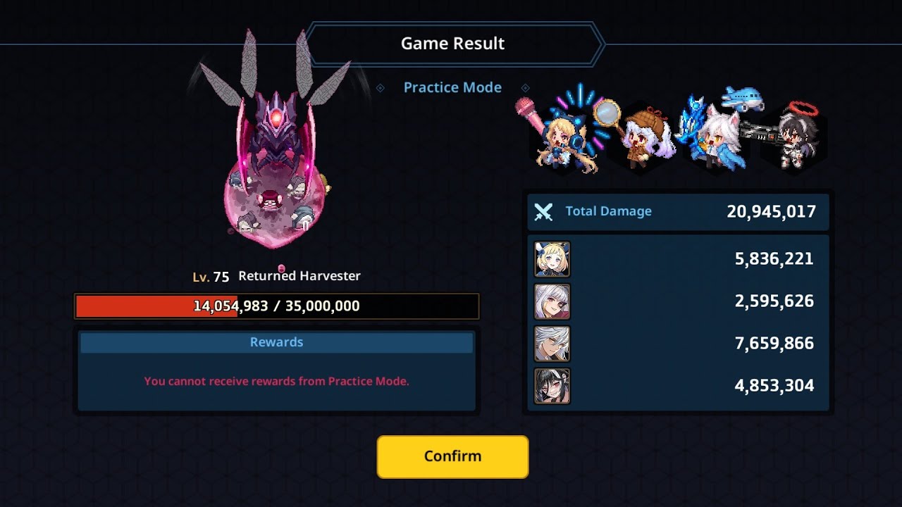 Guardian Tales |Guild Raid| Lv.75 Harvester(Basic type) - YouTube