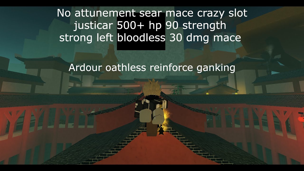 No attunement sear mace crazy slot justicar 500+hp strong left ...