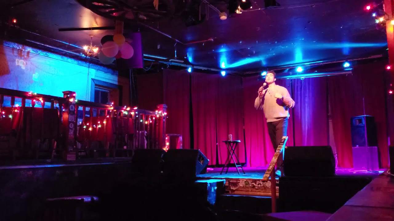 Michael Giambra goes off-mic on the Ports at Rust Belt Comedy at ...