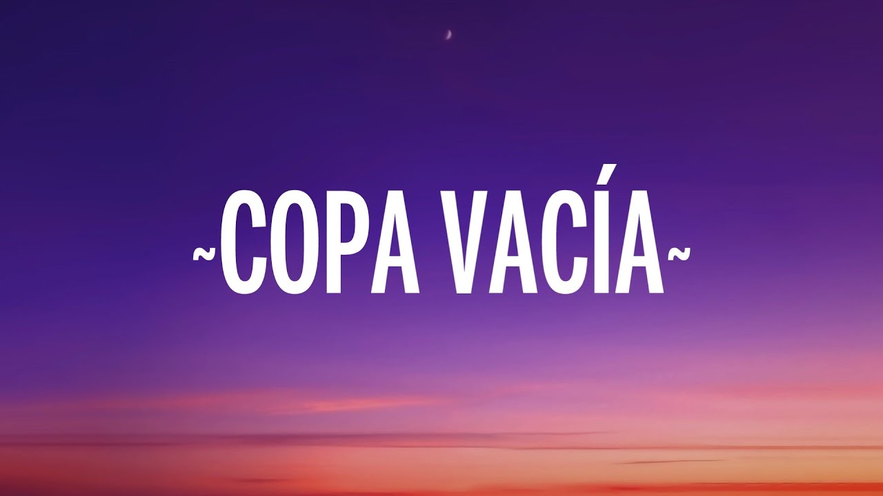 Shakira, Manuel Turizo - Copa Vacía (Letra/Lyrics) - YouTube