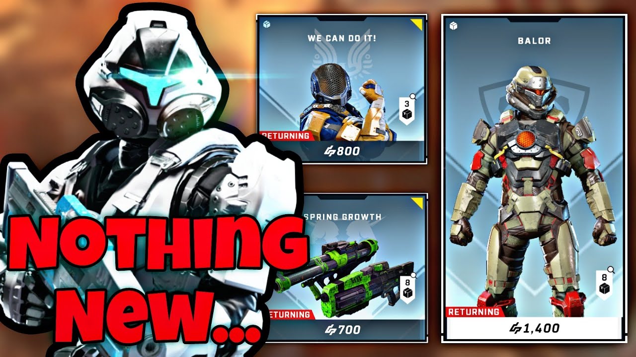 Halo Infinite Store Items - May 2nd (Balor is back!) - YouTube