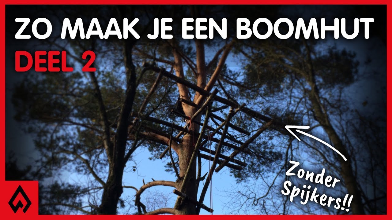 BOOMHUT MAKEN: Deel 2, de basis -- Dutch Outdoor Group - YouTube