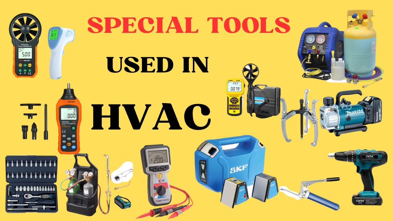HVAC special tools|what kind of special tools used in HVAC|HVAC tools ...