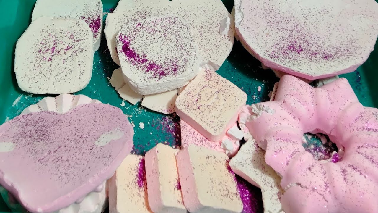 Crunchy Soft Creamy Plain Jane Crush ASMR... Powdery Homemade Gym Chalk ...