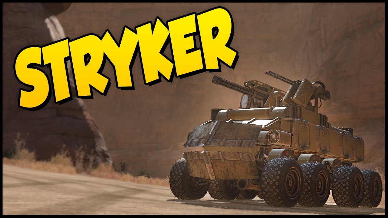 Crossout Stryker AFV Build! - Reaper Autocannon + Heavy Machinegun ...