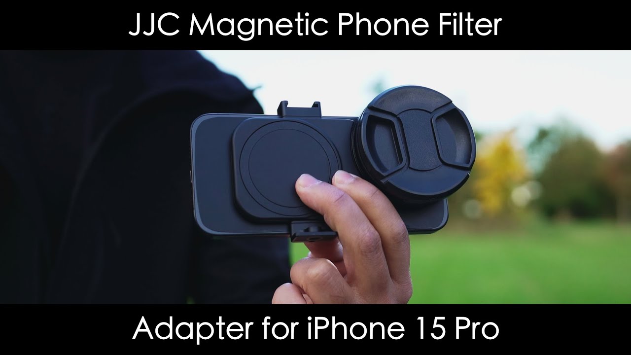 JJC Magnetic Phone Filter Adapter - YouTube
