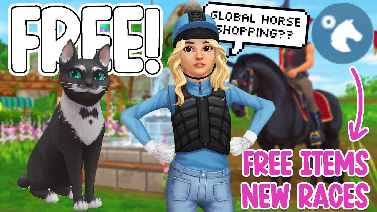 HOW TO GET *FREE* CAT PET, GLOBAL HORSE STORE, & MORE!! STAR STABLE ...