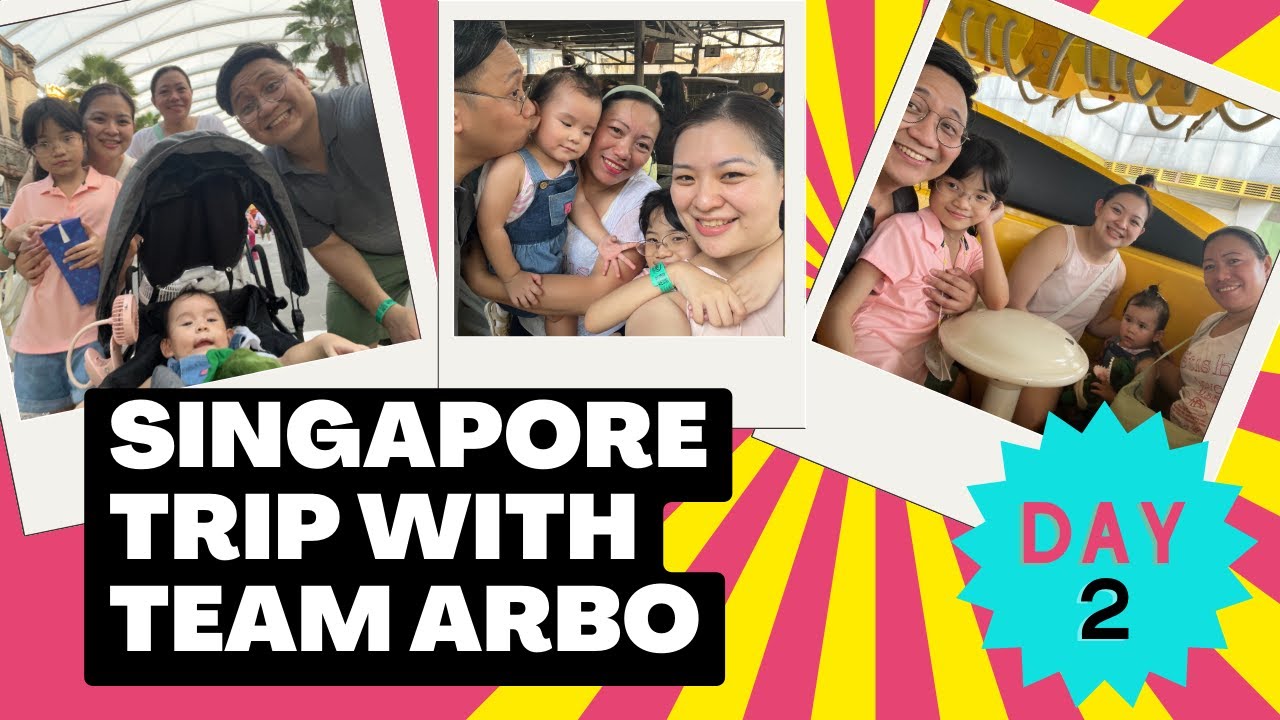 Family Trip to Singapore: Join Team Arbo for Day 2 at Universal Studios Singapore - YouTube