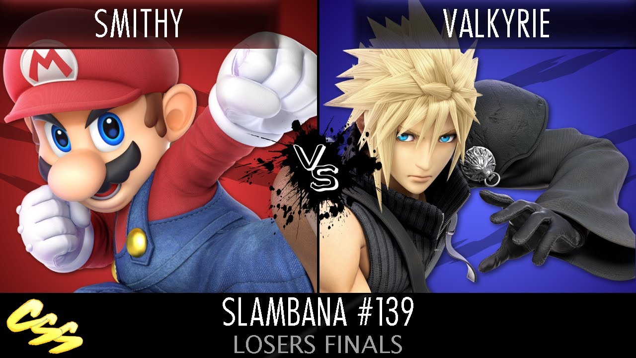 [Slambana #139] Losers Finals: Smithy (Mario) vs. VALKYRIE (Cloud ...