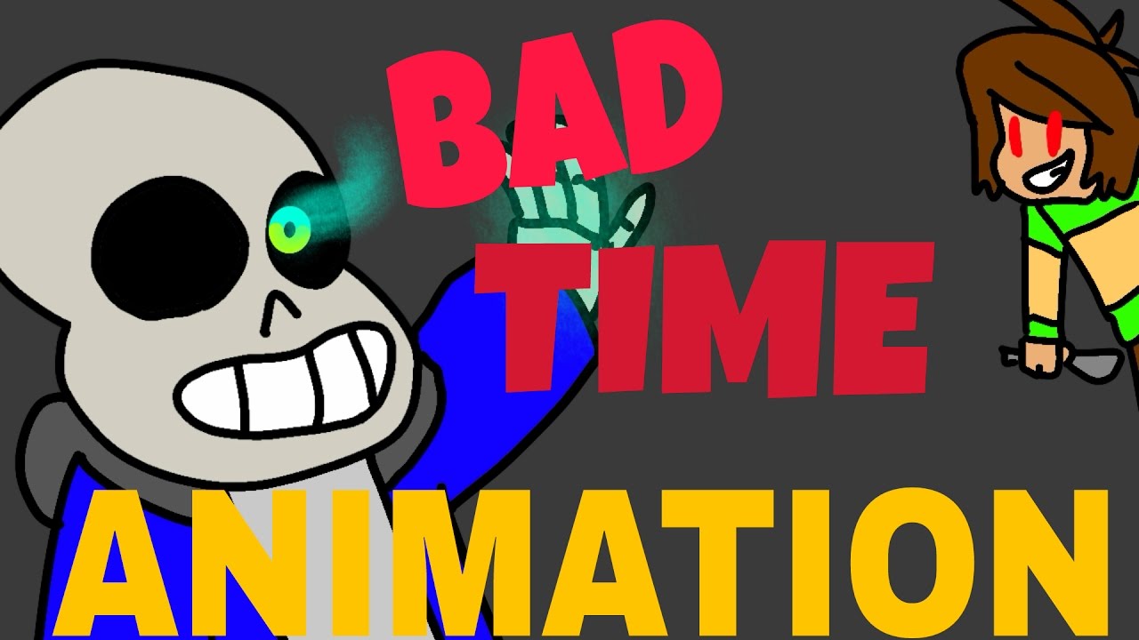 Bad Time Animation Song [undertale parody] T_Tris TV - YouTube