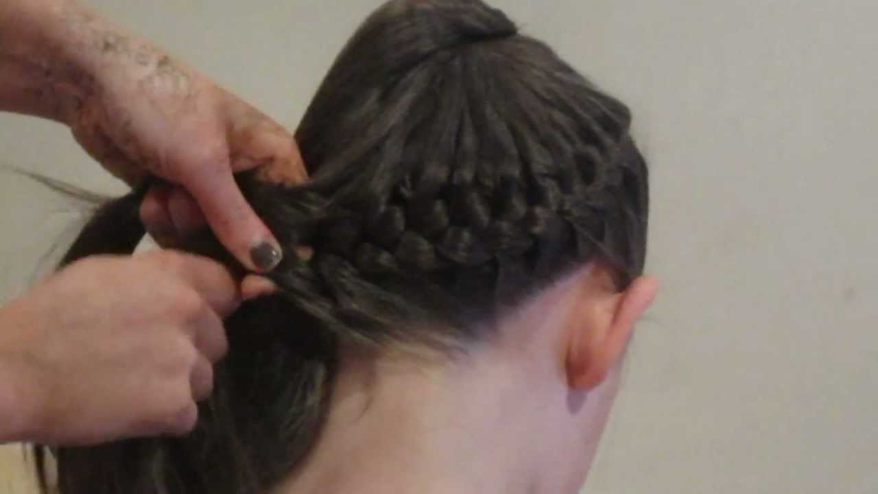 How To: French Braid Bun - YouTube