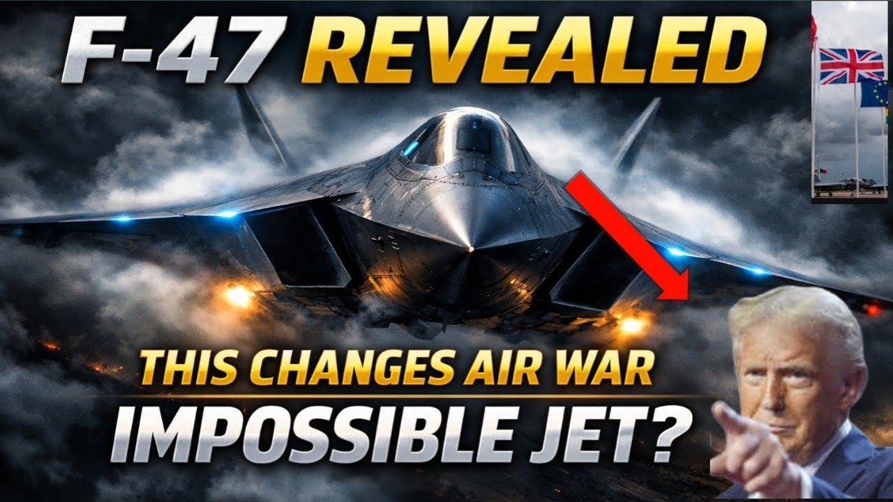 F-47 REVEALED: America’s Impossible Fighter Jet That Changes Air ...