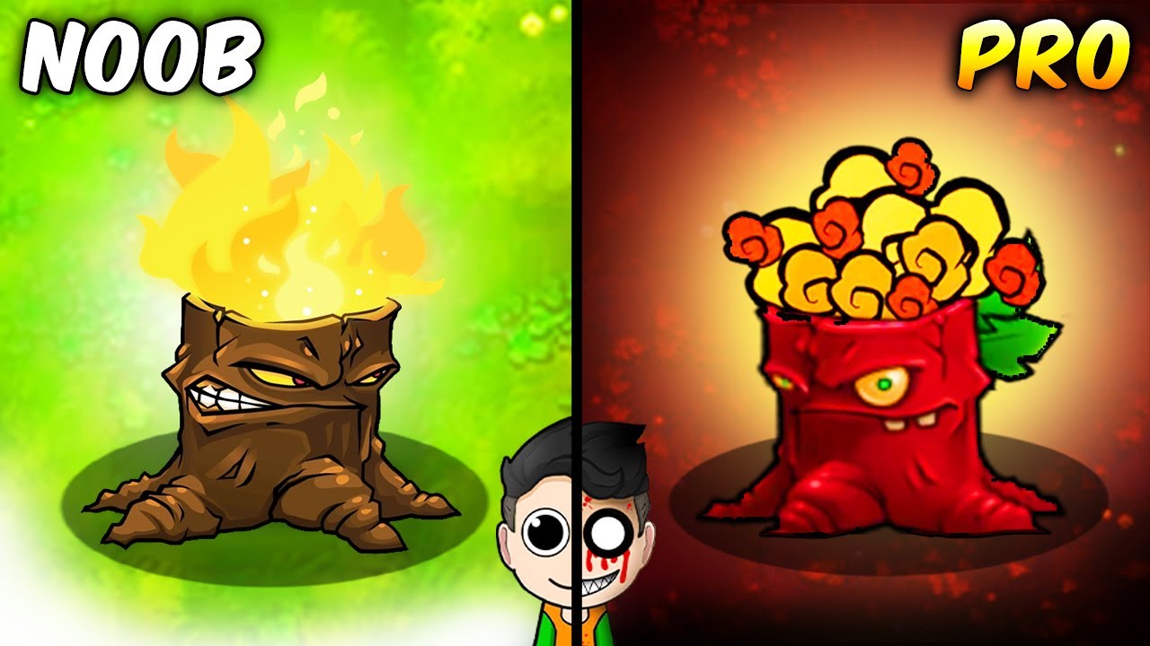 NOOB TO PRO UPGRADING TORCH-WOOD PLANT🤩{PVZ FUSION #9} - YouTube