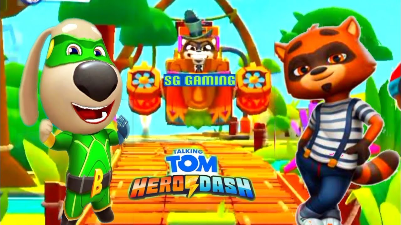 Talking Tom Hero Dash - Full Super Tom And Defeat All Bosses | full ...