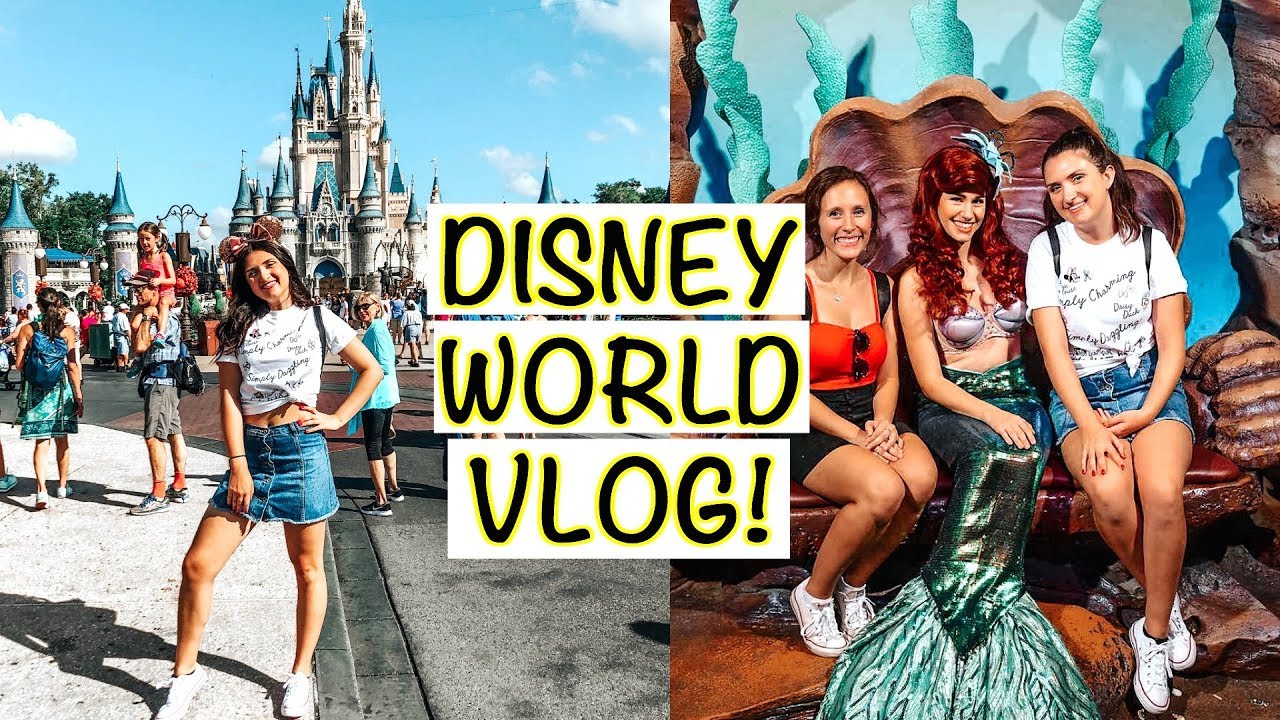 DISNEY WORLD VLOG!!! Going to Disney World for the First Time! | Travel ...