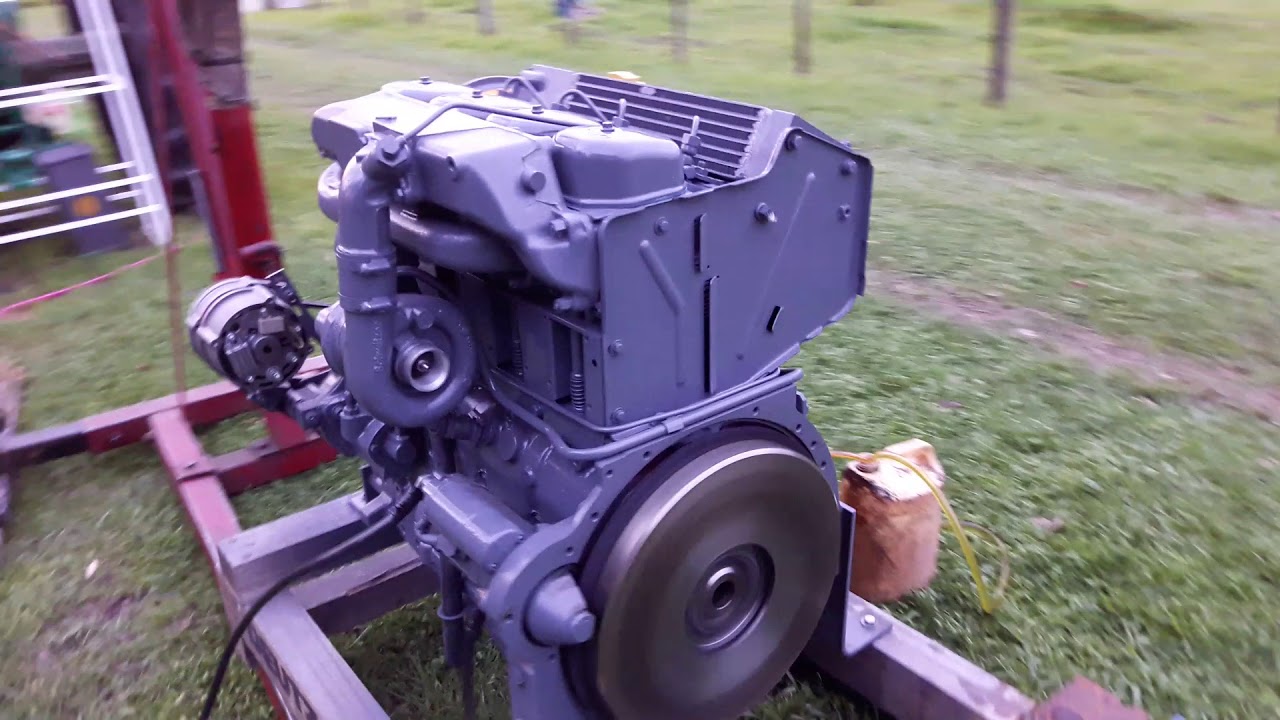 Deutz BF4L913 primer prueba - 06/09/2017 - YouTube