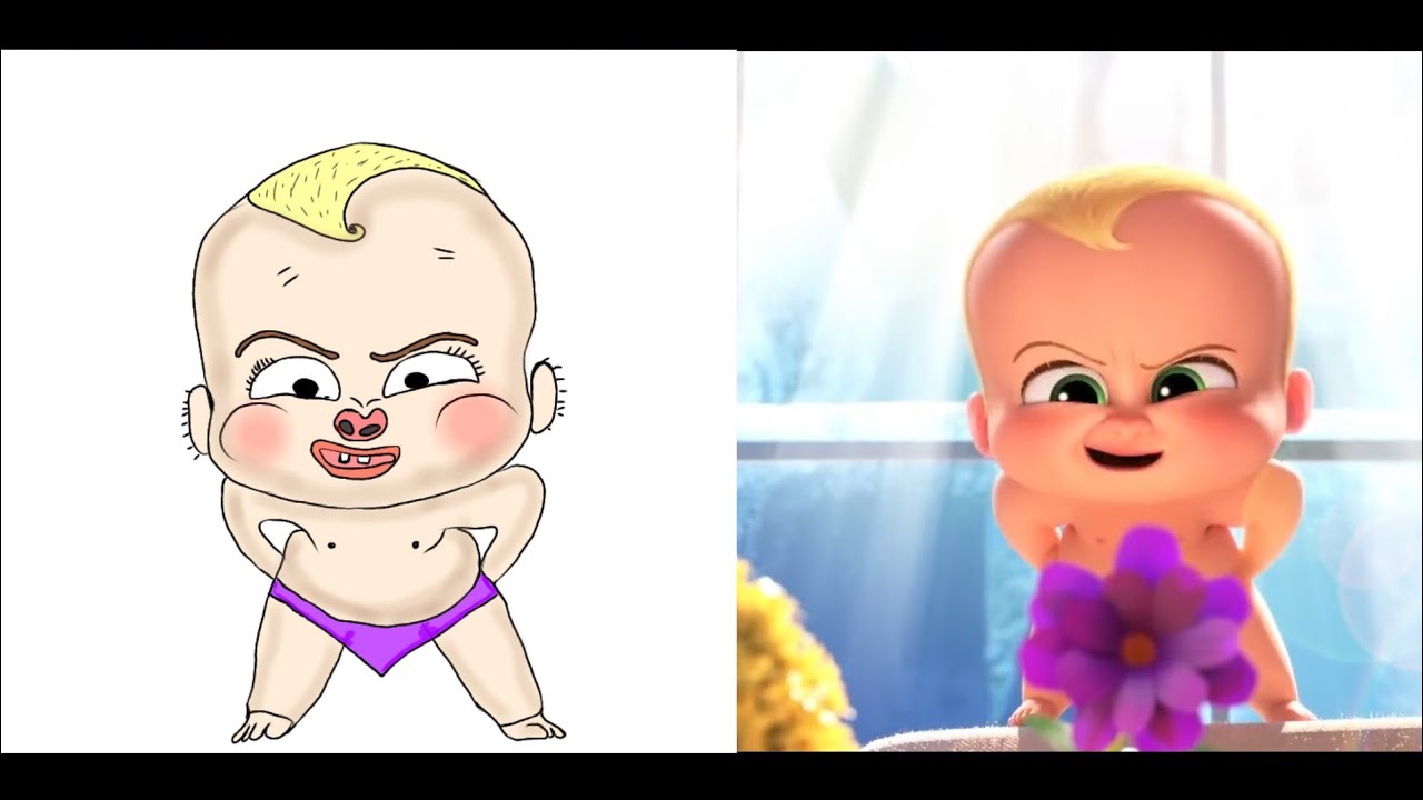 The Boss Baby : Family Business Drawing Meme -The Baby Formula Scene ...